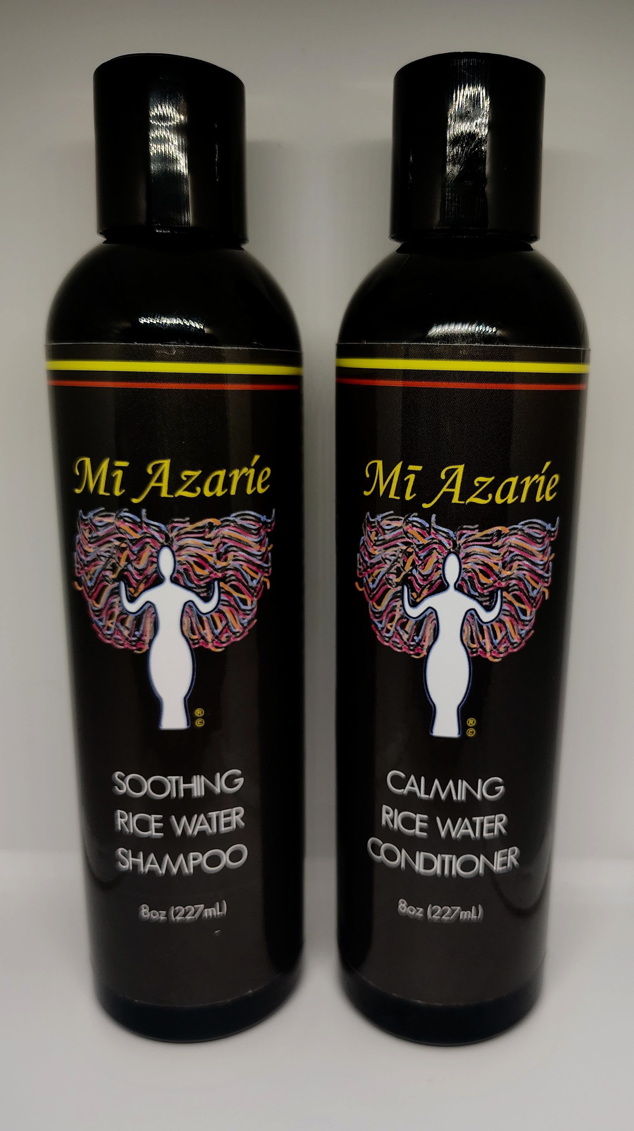 MI AZARIE SOOTHING RICE WATER SHAMPOO (8 OZ) AND CALMING RICE WATER ...